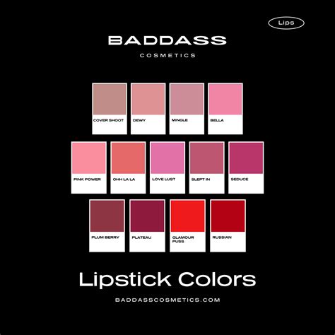 Baddass Lipstick Baddass Cosmetics
