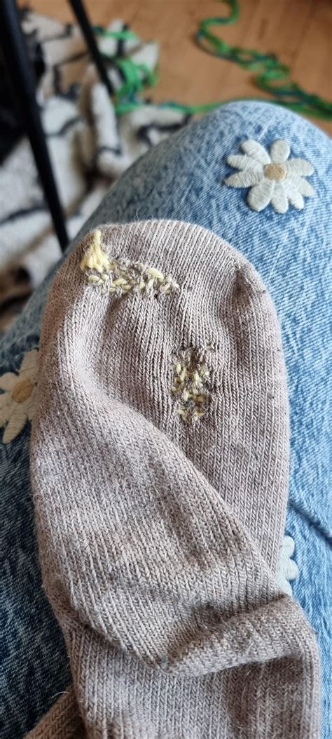 My First Time Trying To Darn Rvisiblemending