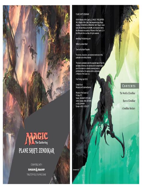 Plane Shift Zendikar Spreads Pdf
