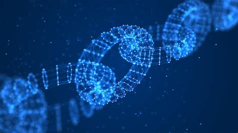 Premium Photo Blockchain Concept Technology Background Cryptocurrency