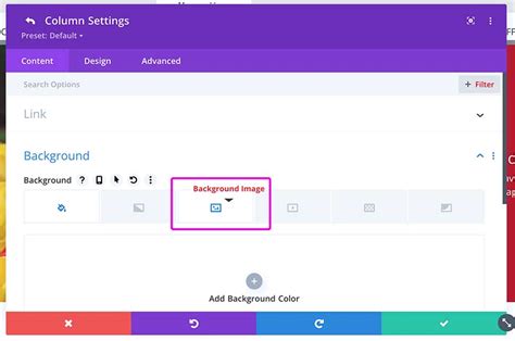 Change Out Background Image WordPress Support
