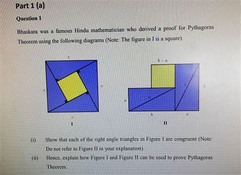 Solved Part 1 A Question 1 Bhaskara Was A Famous Hindu Mathematician 1 Answer Solved Part 1 A Question 1 Bhaskara Was A Famous Hindu Mathematician 1 Answer