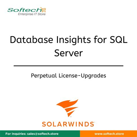 Upgrade Solarwinds Database Performance Analyzer Per Sql Server Mysql