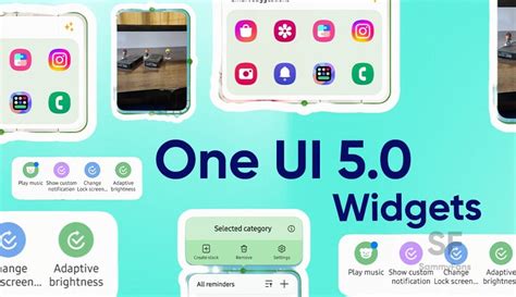 3 New App Widgets Added To Galaxy Smartphones With Samsung One Ui 5 0