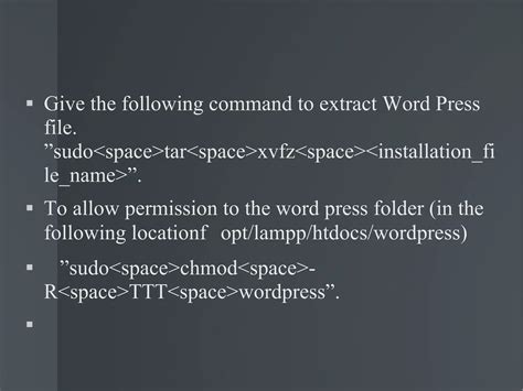 Installation Xampp PPT
