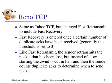 Ppt Simulation Based Comparison Of Tahoe Reno And Sack Tcp Powerpoint Presentation Id 4417108