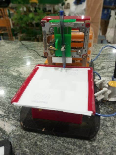 Arduino 2d Printer 6 Steps With Pictures Instructables