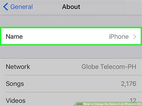 How To Change The Name Of An IPhone In IOS Steps
