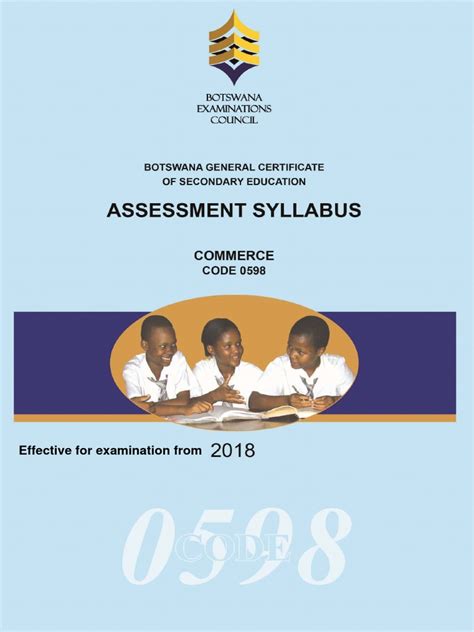 Commerce Syllabus Pdf Retail Educational Assessment