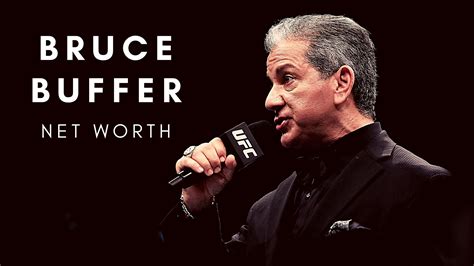 Bruce Buffer 2022 Net Worth Personal Life Salary And Endorsements