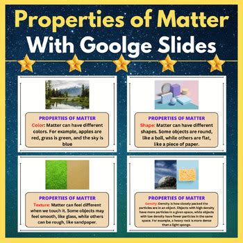 Properties Of Matter With Google Slides Printeble And Digital TPT