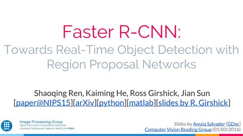 Faster R Cnn Towards Real Time Object Detection With Region Proposal