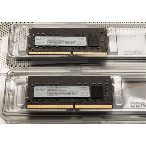 RAM G x Notebook DDR DDR BUS แรมโนตบค Netac Basic SODIMM ประกนตลอดการใชงาน