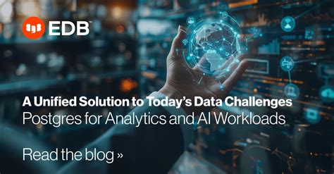 Edb On Linkedin Analytics Ai Postgresql Tech Software Innovation