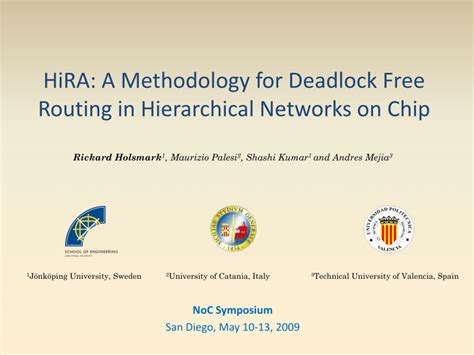 pdf hira a methodology for deadlock free routing in hierarchical