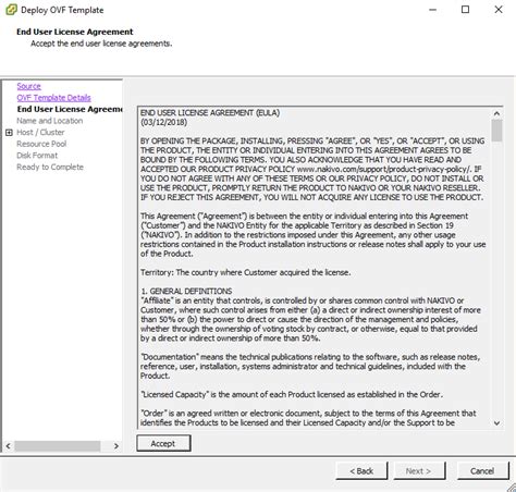 Deploying Vmware Virtual Appliance