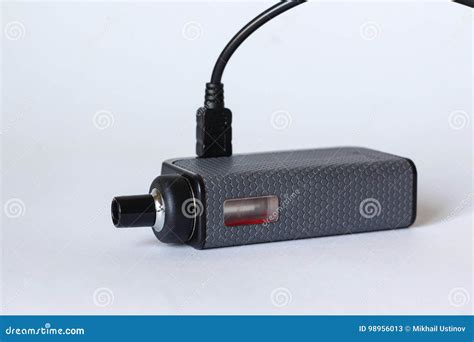 An Electronic Cigarette Stock Image Image Of Face Equipment 98956013
