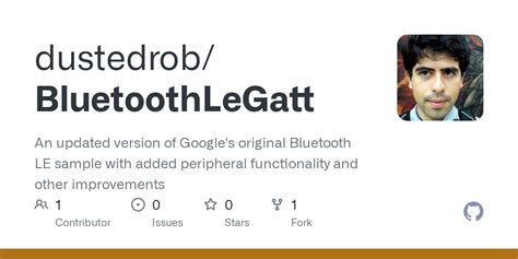 GitHub Dustedrob BluetoothLeGatt An Updated Version Of Google S Original Bluetooth LE Sample
