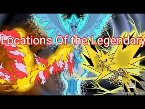 3 Legendary Birds Location In Pokemon Fire Red Youtube