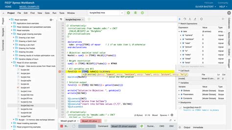 Fico Xpress Mosel Mathematical Modelling And Optimization Language