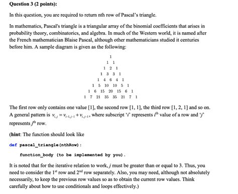 Solved Question Points In This Question You Are Chegg