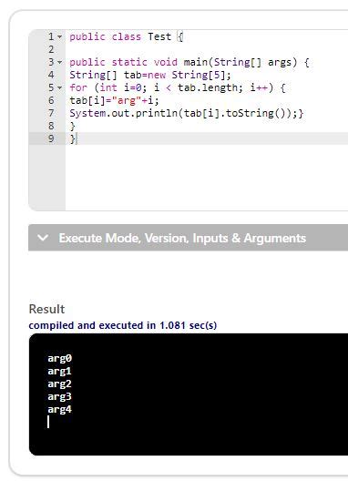 Les Tableaux En Java Programation Java Pas A Pas