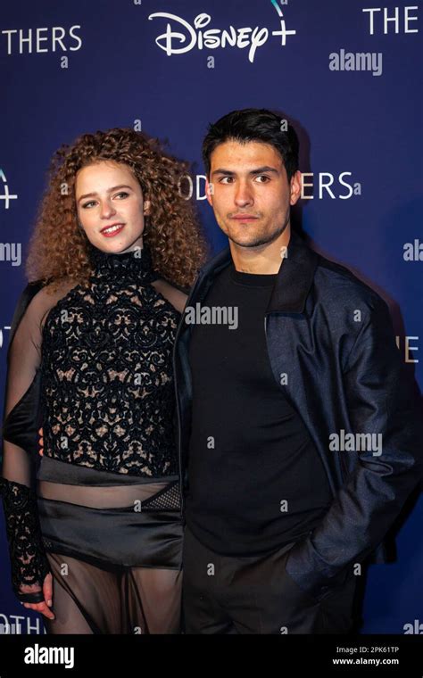 Rome Italy April 4 Elisa Nardini And Andrea Dodero Attends The Good Mothers Premiere At