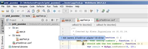 Javascript Test Config File Newbee Issues Stack Overflow