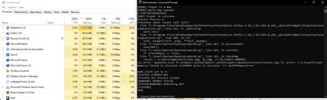 Tkinter Opencv Python Fail To Allocate Memory After 2h Stack Overflow