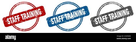 Staff Training Stamp Staff Training Sign Staff Training Label Set