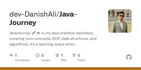 Github Dev Danishalijava Journey Javajourney 🚀☕ Is My Java Practice Repository Covering