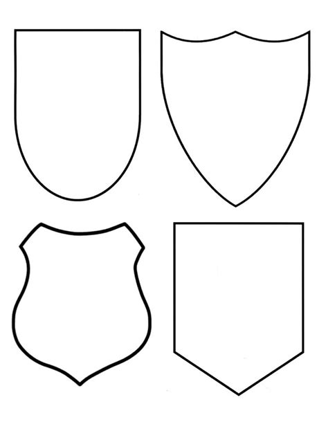 Knight Shield Shield Template Art Style Challenge