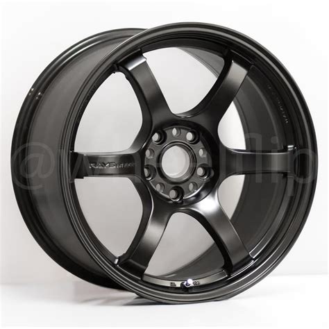 Gram Lights 57dr 19x95 35 5x1143 Semi Glossy Black Wheelflip
