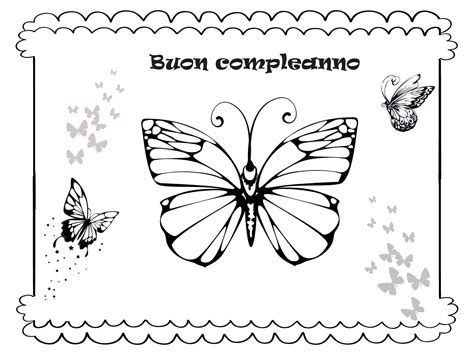 Disegni Buon Compleanno Da Colorare E Stampare Disegni HD