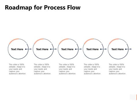 Roadmap For Process Flow Circular Ppt Powerpoint Presentation Pictures Presentation PowerPoint