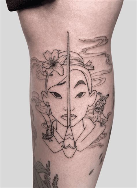 Princess Mulan Tattoo Design Ideas Images