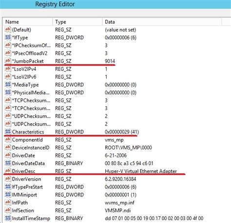 Enabling Jumbo Frames On Hyper V Switch