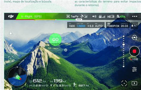 Exemplo Da Interface Do DJI GO 4 Fonte DJI 2020 Download Scientific Diagram