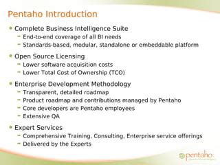Pentaho Data Integration And My Sql PPT