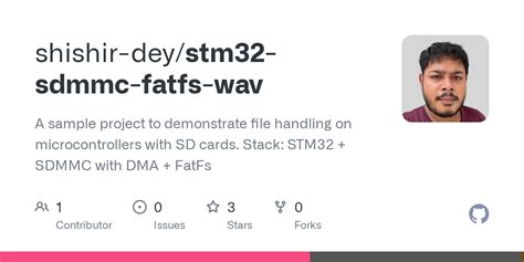 GitHub Shishir Dey Stm Sdmmc Fatfs Wav A Sample Project To Demonstrate File Handling On