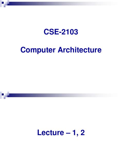 computer architecture pdf computing computer science