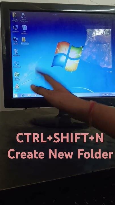 how to create new folder short cut button shortcutkeys