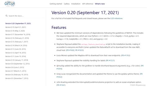 cartopy 0 20 最新功能 —— cartopy 装不上别慌，内附解决方案 catopy csdn博客