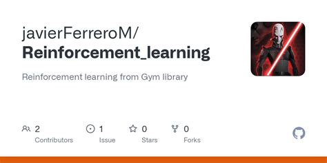 GitHub JavierFerreroM Reinforcement Learning Reinforcement Learning From Gym Library