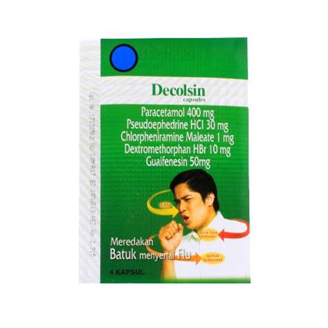Decolsin Strip 4 Tablet Farmaku