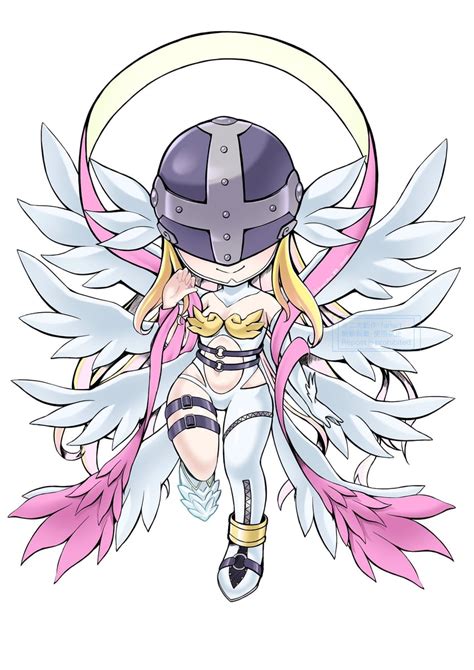 Angewomon Digimon Drawn By Shingetsu Doru Danbooru