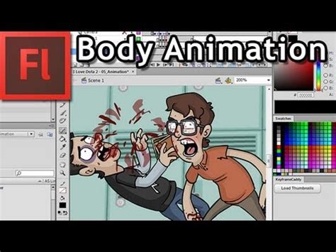 Body Pose And Motion Animation In Flash YouTube