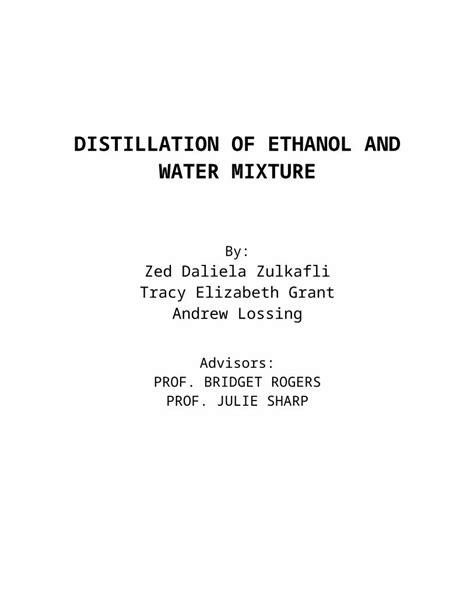 DOC Lab Report Distillation DOKUMEN TIPS