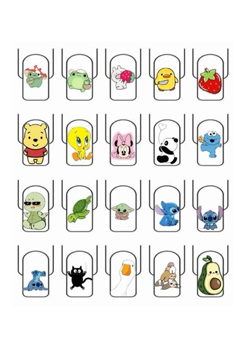 Шаблон Шаблон трафарета Дизайнерские ногти Красивые ногти