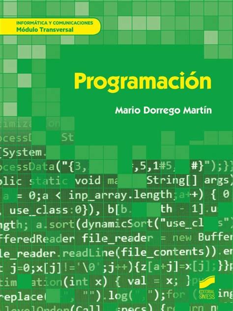 Programacion Libro Del 2019 Escrito Por Mario Dorrego Martin Isbn